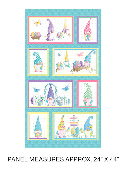 Spring Garden Gnomes: Easter Garden Gnome Panel – BERNINA of Naperville