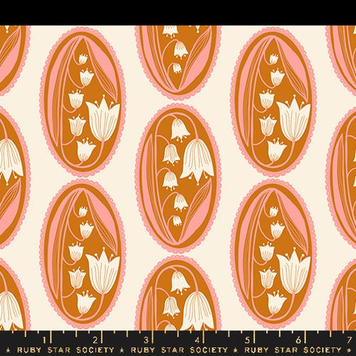 Ruby Star Society ENDPAPER: Lily Of The Cameo-Natural (1/4 Yard ...
