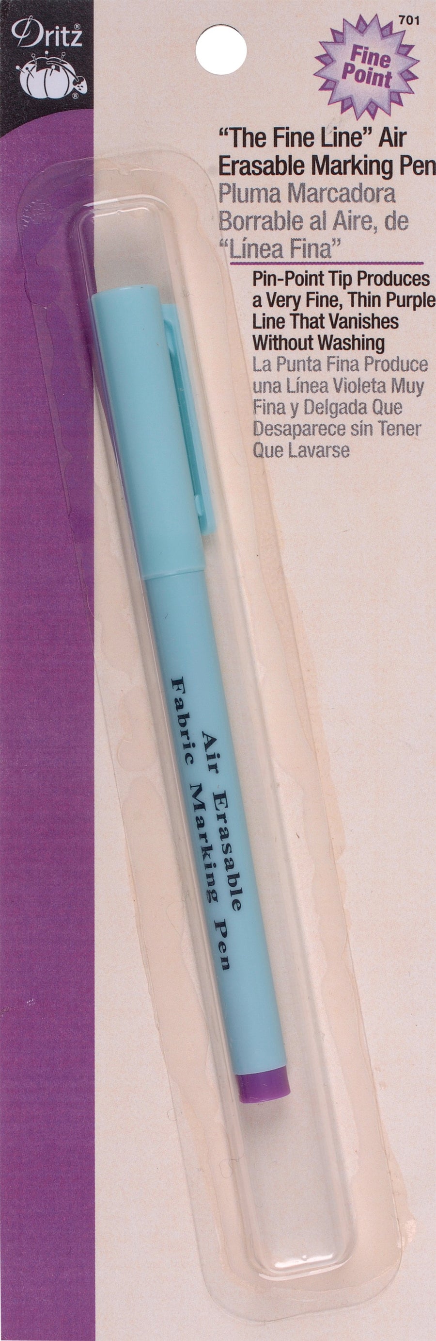 DRITZ: Air Erasable Fine Line Marking Pen – BERNINA of Naperville