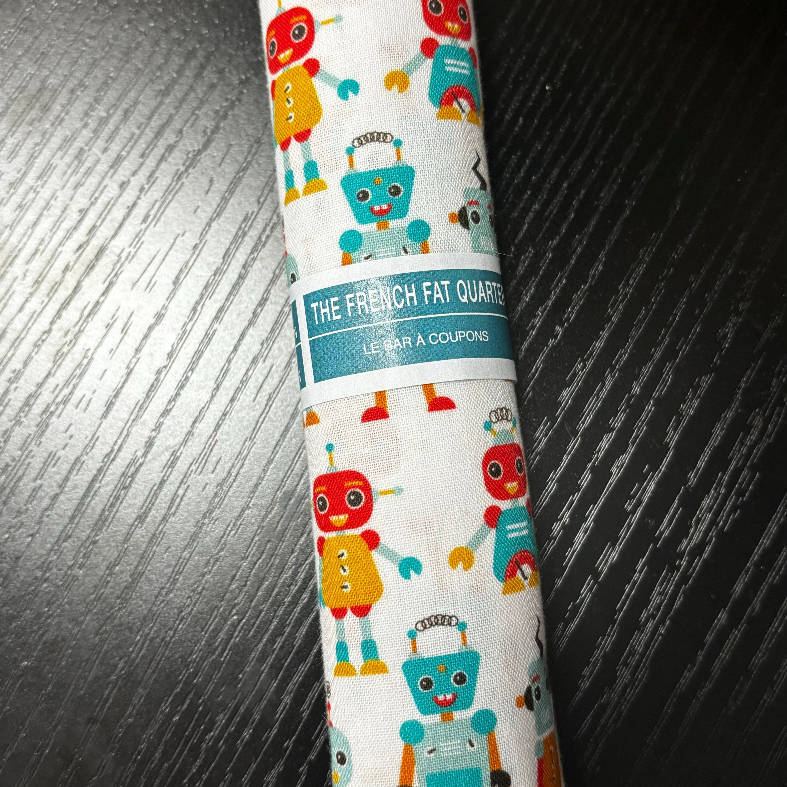 FRENCH FAT QUARTER: Robots – BERNINA of Naperville