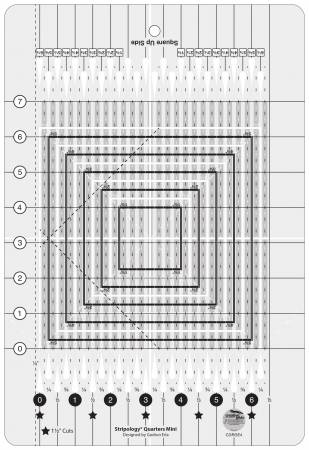 Creative Grids: Stripology Quarters Mini Quilt Ruler – BERNINA of ...