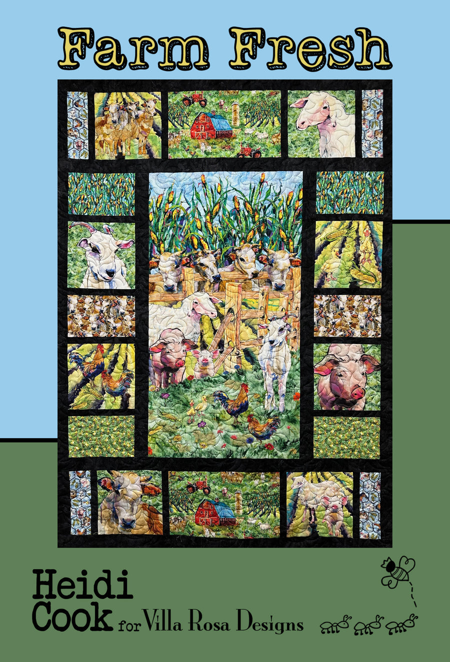 Villa Rosa Designs: Farm Fresh Quilt – BERNINA of Naperville