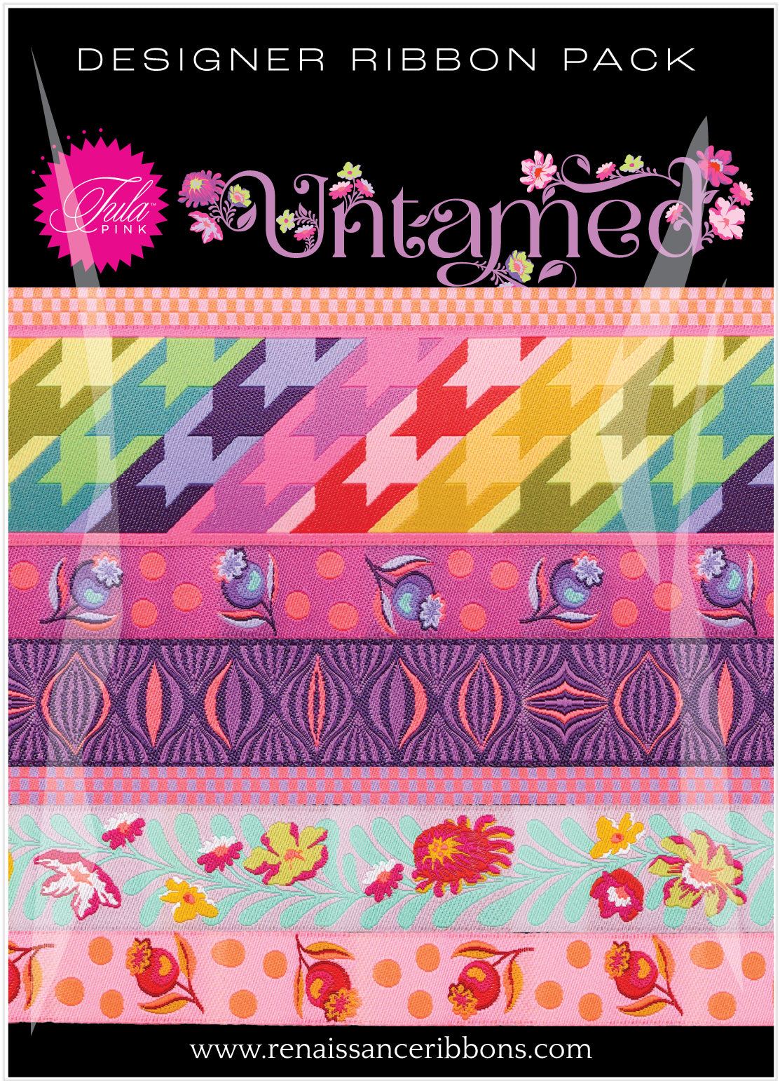 Tula Pink UNTAMED: Cosmic-Designer Ribbon Pack – BERNINA of Naperville