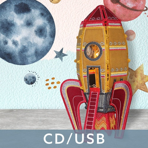 Freestanding Rocket Ship- USB – BERNINA of Naperville